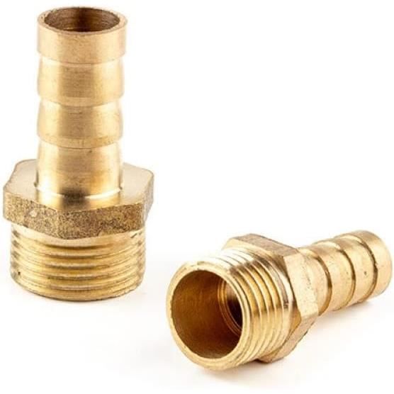 Tuyau Barbe Queue 4~25 Mm Raccord De Tuyau En Laiton 1-8' 1-4' 3-8' 1-2' 1' Connecteur De Pagode ...
