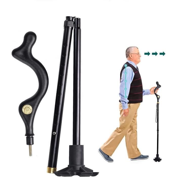 Canne De Marche Pliable Femme Canne Pliante Et Telescopique Canne De ...