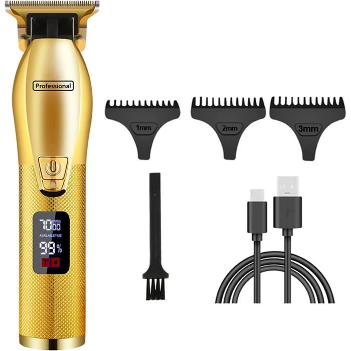 Electriques Tondeuse Cheveux Hommes Professionnel,Tondeuse Barbe Usb Rechargeable Sans Fil ...