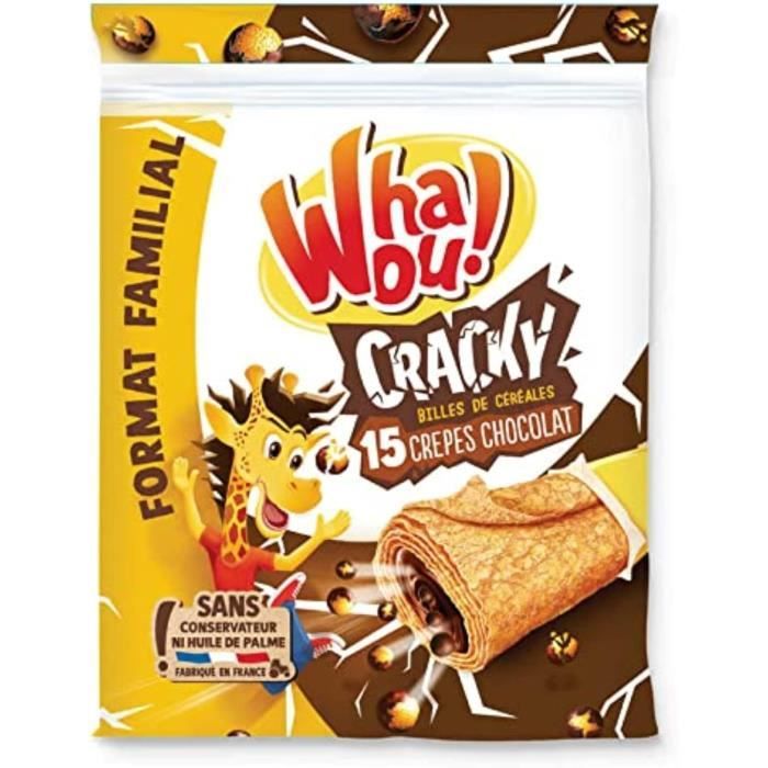 LOT DE 3 - WHAOU! - Crêpes chocolat Cracky et billes de céréales ...
