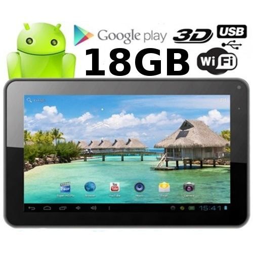 Tablette Tactile Noire Android 4.1 Écran 7 Pouces 18Go YONIS - Achat ...