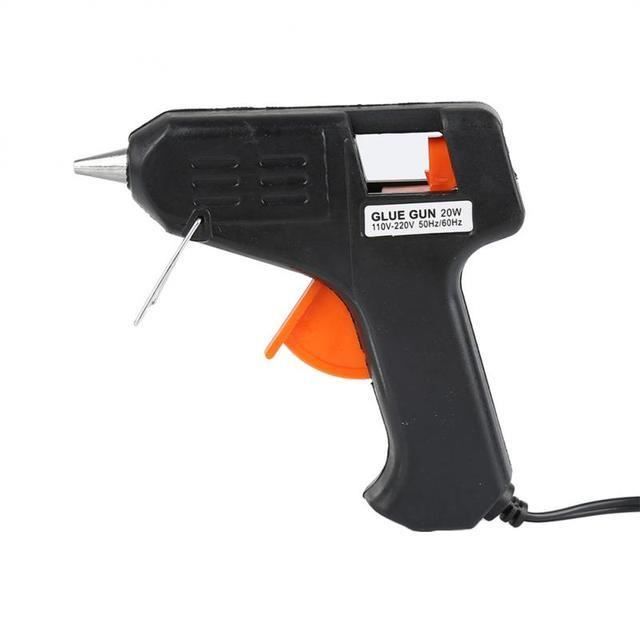 Pistolet à colle,US Plug-20W--Pistolet à colle thermofusible électrique ...