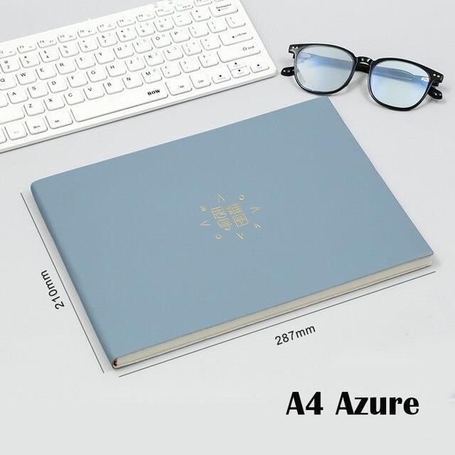 CAHIER,A4 Azure--Carnet de Notes avec cartographie de l'esprit, format ...