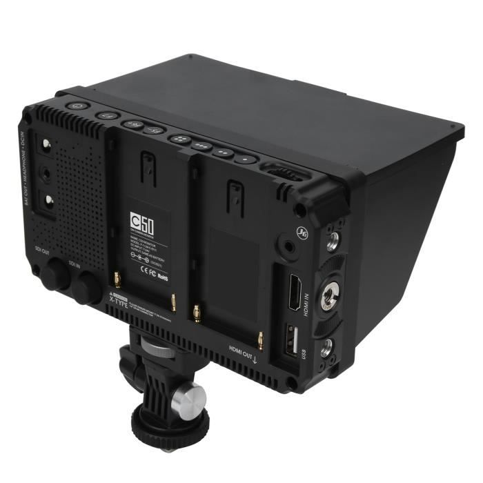 COC-7601036000137-Moniteur de champ de caméra FOTGA C50 5 Pouces IPS ...