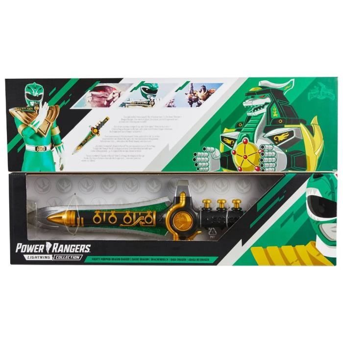 Epée - POWER RANGERS LIGTHNING COLLECTION DAGUE DRAGON MIGHTY MORPHIN ...