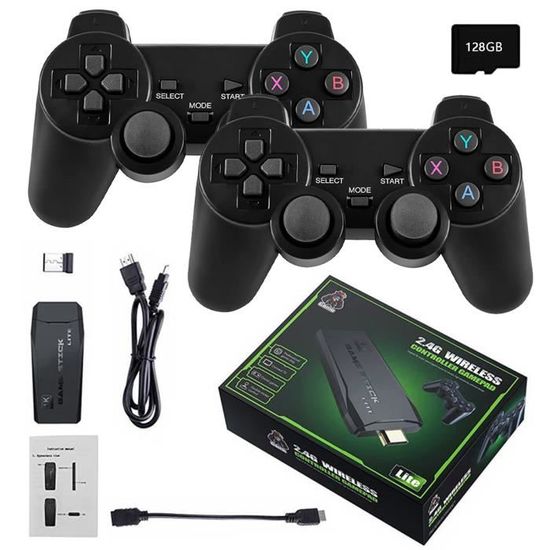 128Go ensemble Console de jeux rétro HD PS2 20000+ jeux + Double ...