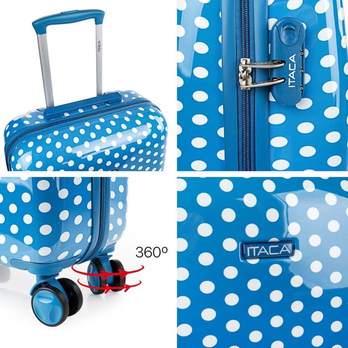 - Set Valise Rigide Lot de Valises Soute Avion 4 roulettes - Sets de ...