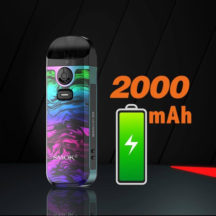 Smok Nord 4 kits 80 W cigarette électronique appareil intégré 2000 Mah ...