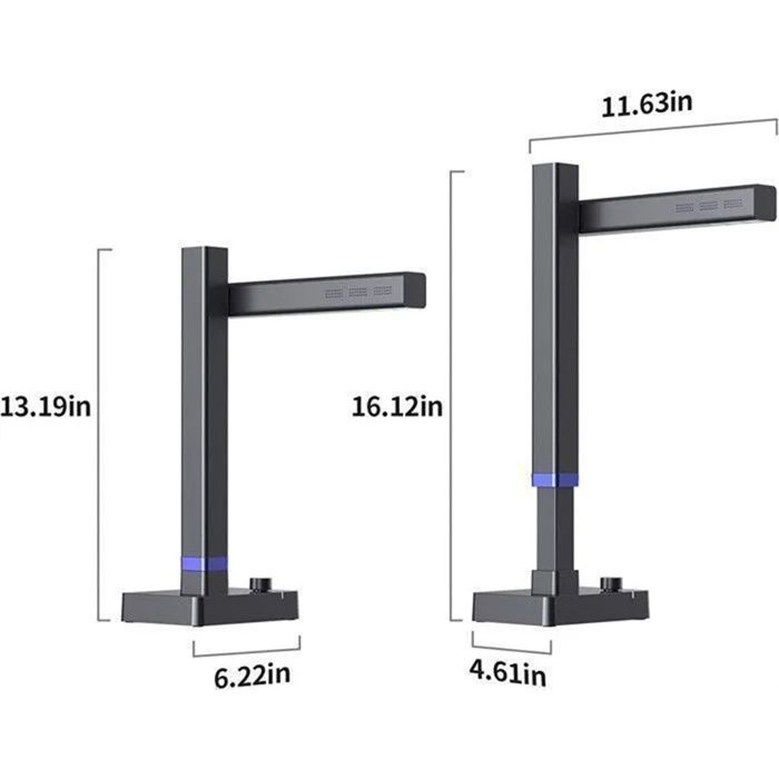 Scanner de documents portable pliable CZUR Shine Ultra Pro 24MP ...