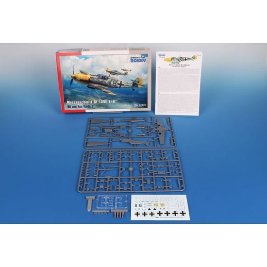 SPECIAL HOBBY 72474 MAQUETTE AVION MESSERSCHMITT BF 109E-1/B "HIT AND RUN RAIDERS" 1/72 ...
