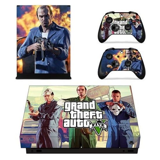 YSX1X0100 - Grand Theft Auto V GTA 5 Skin Sticker, Autocollant en ...