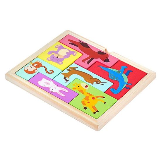 Puzzle enfant Conseil éducatif en bois assorti de jouet pour la ...