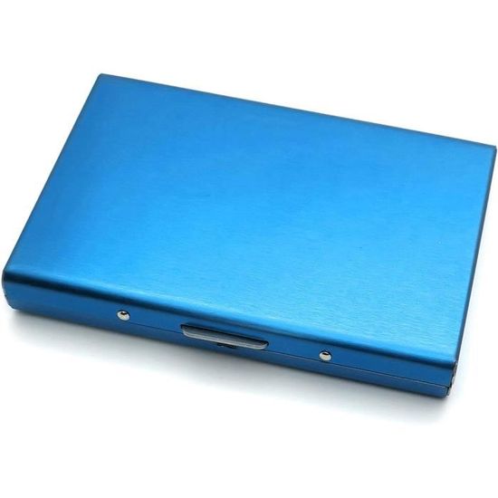Porte-Cartes De Crédit Rfid En Aluminium Porte-Feuille Pour Homme Et ...