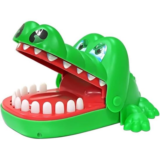 Jeu de Jouet de Crocodile, Jeu de Dentiste de Crocodile Mordant Les Doigts, Jouets drôles ...