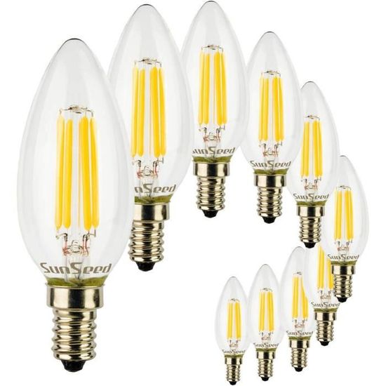 Ampoule E27 Led, Ampoules Led Standard Culot E27 (Grosse Vis) 4W ...
