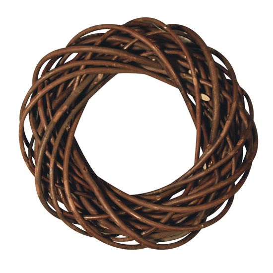 Couronne en osier Non pelée 30cm H7cm - Cdiscount Maison