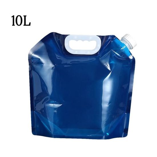 SAC D'HYDRATATION,10L--Sac à eau Portable pliable pour Camping, 5-10-15l, conteneur pour ...