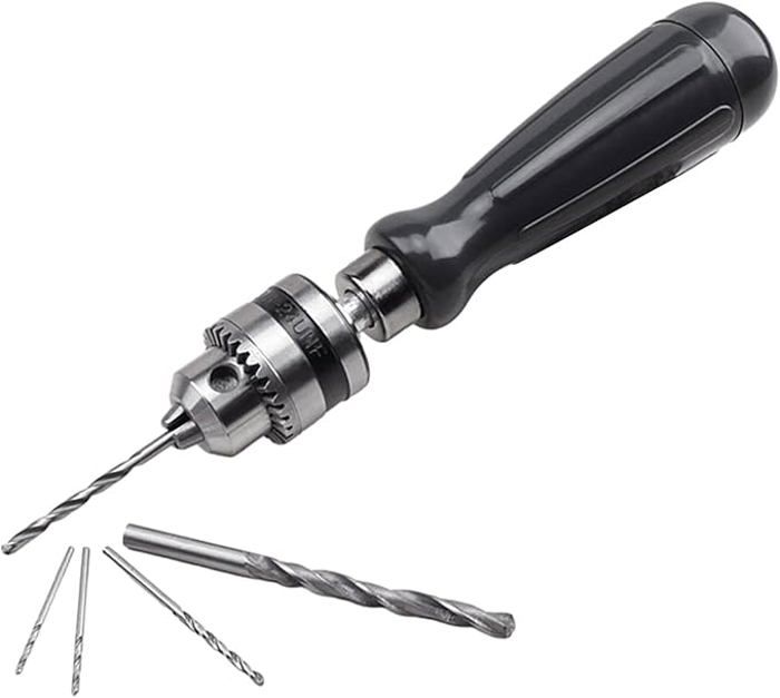 Perceuse à main avec mandrin auto-serrant - Outil rotatif - Pour bois ...