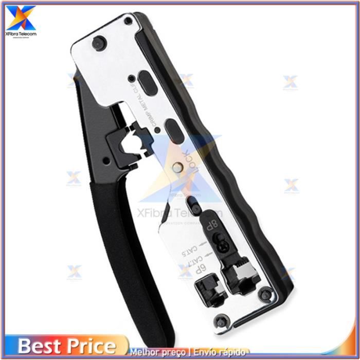 Connecteur en métal Rj45 Cat7, Cat6a, Cat6, Cat5, Rj11, Rj12, nouveauté ...