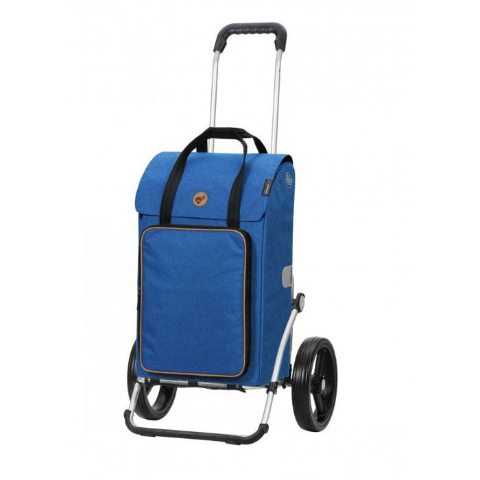 Chariot de courses - Collection Royal Shopper design Ipek bo - 45L - Bleu
