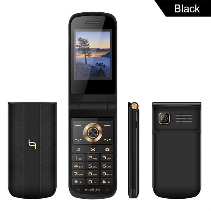 Débloqué GSM Cell Phone Téléphone ancien clavier anglais Dual Sim Pour ...