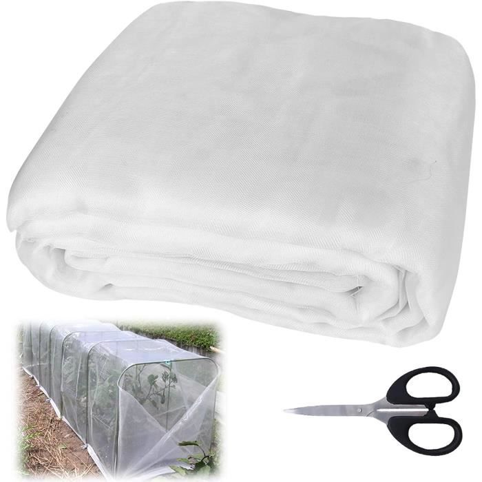 Filet Anti-Insectes - 3 X 10 M - Maille Fine - Filet Pour Légumes ...