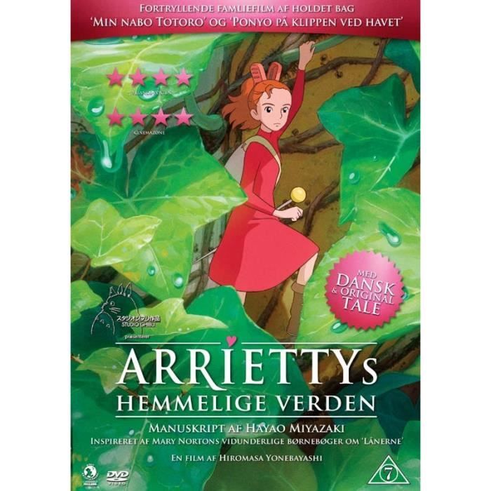 DVD - MIS LABEL ARRIETTYS HEMMELIGE VERDEN - Mis Label - 2 ans ...