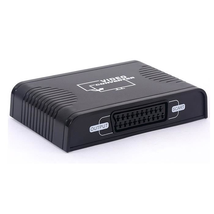 HDMI SCART Connector Adaptor Cable Box Leads Upscaler Converter ...