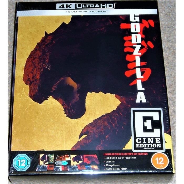 GODZILLA 4K ULTRA HD COLLECTOR`S CINE EDITION BOX SET / REGION FREE ...
