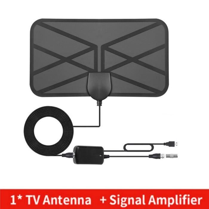 Antennes Amplifiée,Antenne numérique Smart TV 4K 3000 P HD DVB-T2 Miles ...