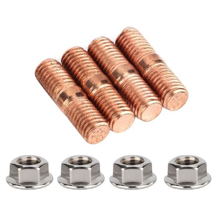 EBTOOLS Kit de Boulons à Tête de Goujon Turbo Haute Résistance Filetage ...
