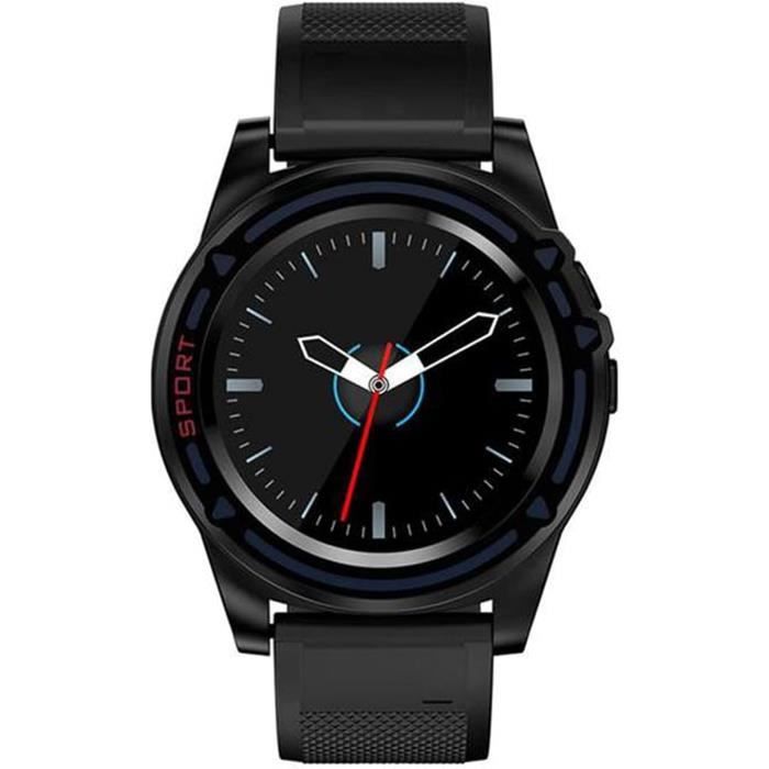 Dt18 Montre Connectée Bluetooth Avec Carte Sim, Appareil Photo Tf, Podomètre, Bracelet De Rappel ...