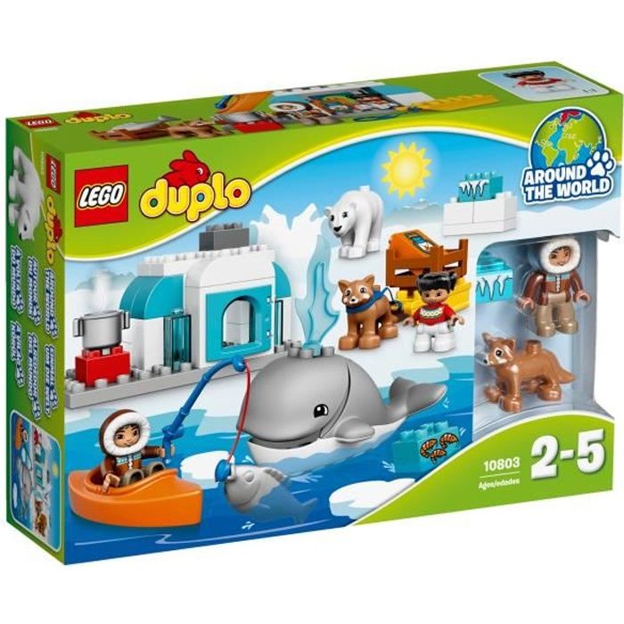 LEGO® DUPLO® Ville 10803 Les Animaux de L'Arctique - Cdiscount Jeux ...
