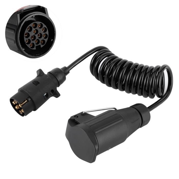 Mothinessto Connecteur de remorque Câblage de remorque Câbles de ...