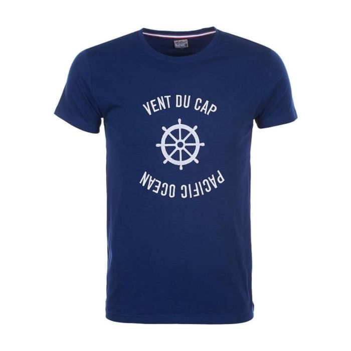 T-shirt Vent du Cap Cheryl CHERYL/PF - marine - L - Cdiscount Auto