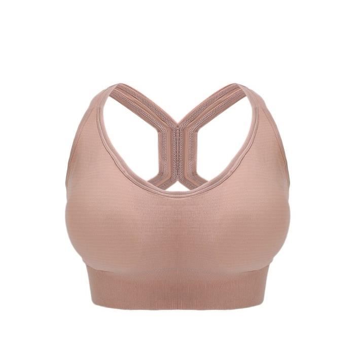 Soutien gorge de Yoga grande taille haut de Sport pour Fitness Push up ...