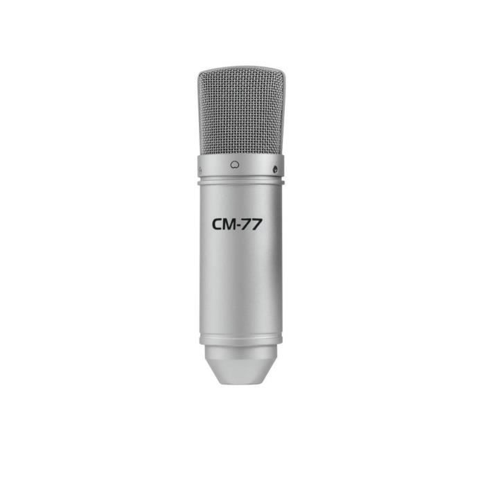 Set microphone Omnitronic MIC CM-77 Type de transmission:filaire avec filtre anti-pop, avec ...