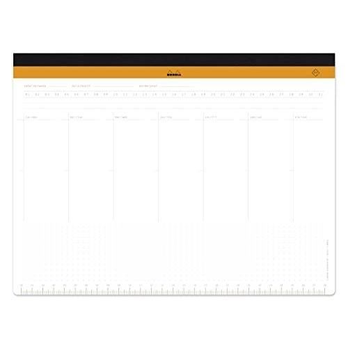 Rhodia Sous-main A4+ 29,7×22,2 cm – 60 feuillets détachables, papier ...
