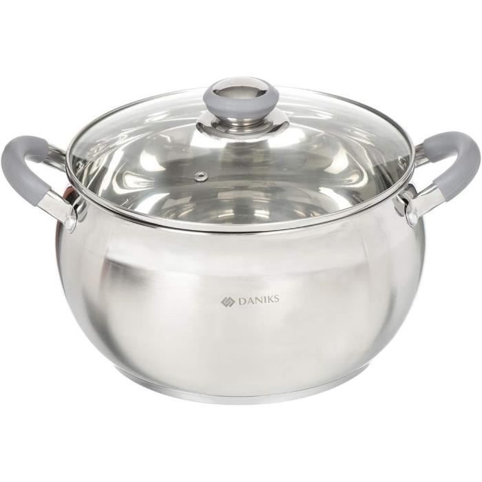 Poele Arthur Martin Marmite Arthur Martin 24 Cm Acier Inox - Compatible ...