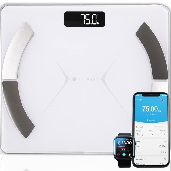 ® Balance Pèse Personnes Conectée | Balance Impedancemetre Pour Masse ...