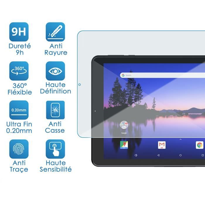 KARYLAX Protection écran nano-verre flexible incassable pour Tablette ...