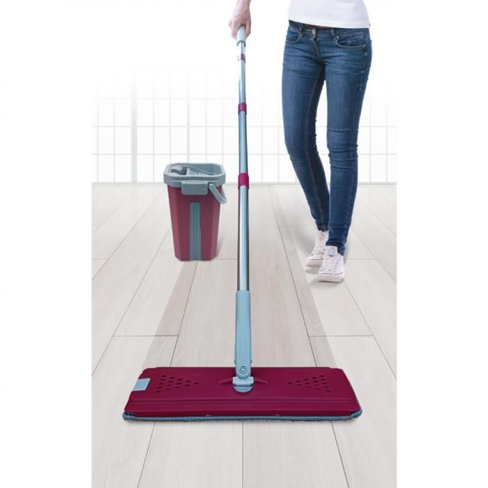 VENTEO Balai Essoreur Extra Large avec Tête Pivotante 360° | Seau ...