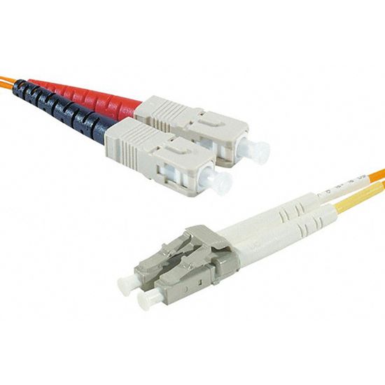 CONECTICPLUS Câble fibre optique multimode 50/125 OM2 LC-UPC/SC-UPC 1m ...