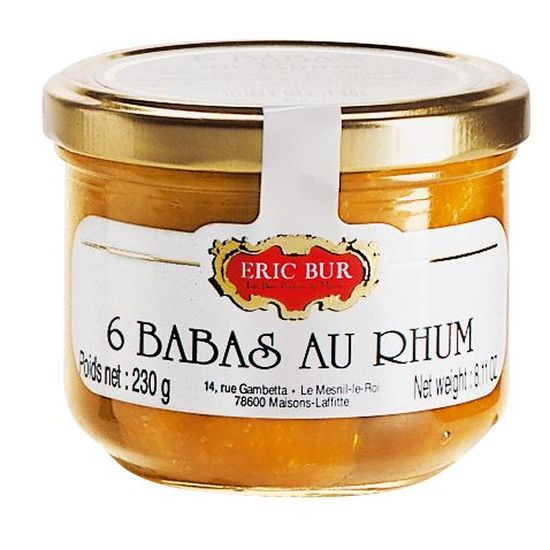 ERIC BUR 6 Babas au Rhum (x4) - Cdiscount Au quotidien