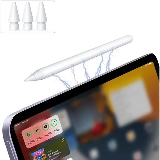 Stylet Pour Ipad, Apple Pencil Pour Ipad Air 5E-4E, 2022 Ipad Pro 12,9 ...