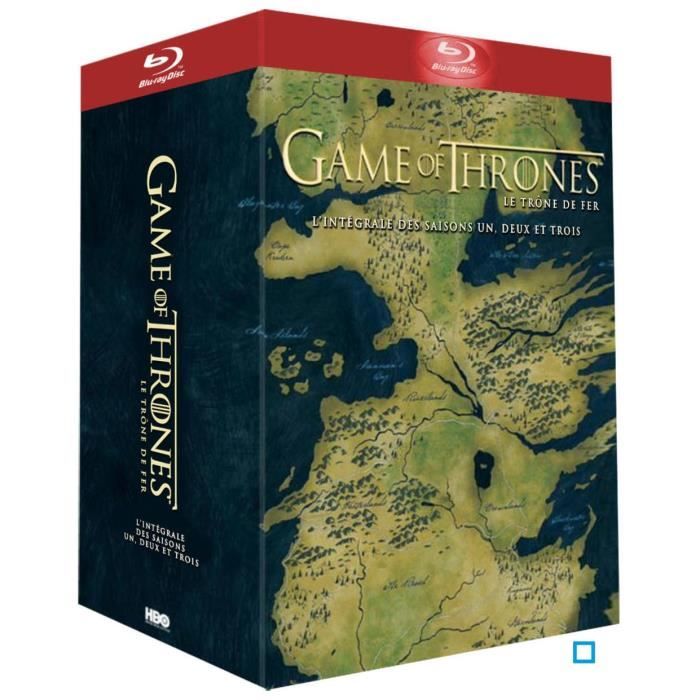 Blu Ray Coffret Game Of Thrones Saisons 1 à 3 Cdiscount Dvd