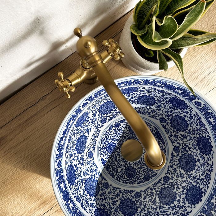 Vasque à poser - REA - Bella - 41,5x41,5cm - Céramique - Multicolore ...