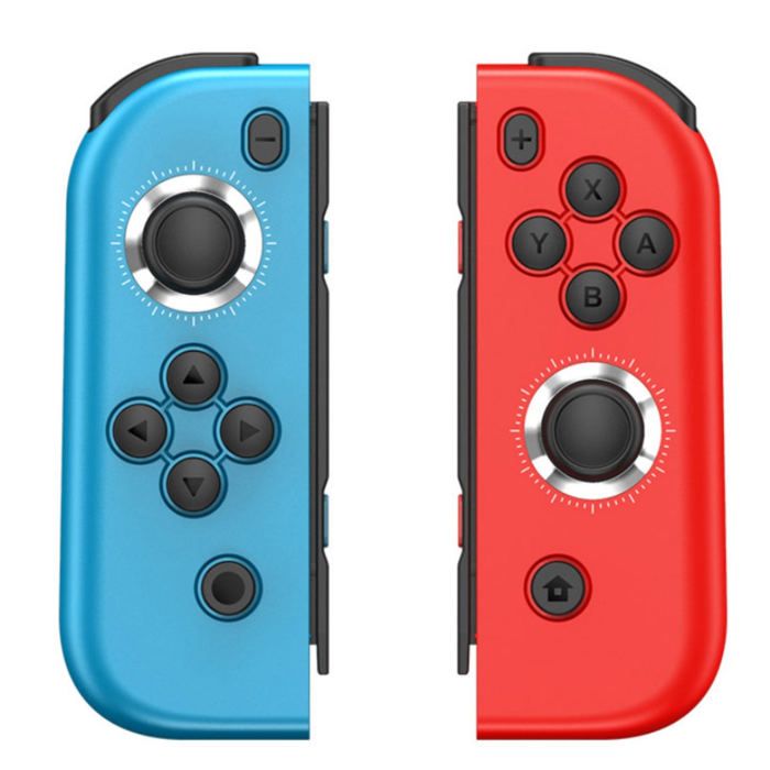 Manette Switch Paire de manettes JC Bleu et Rouge pour Switch avec ...