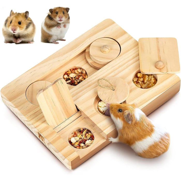 Jouet pour hamster, cochon d'Inde, 6 en 1, accessoire de hamster eois ...