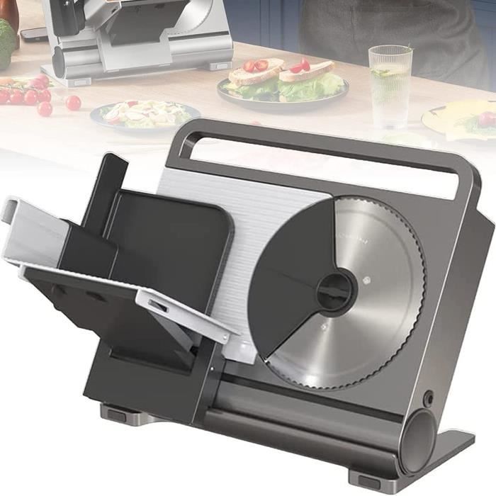 Trancheuse Électrique À Viande, Cutter Pliable Tomate Jambon Pastèque ...